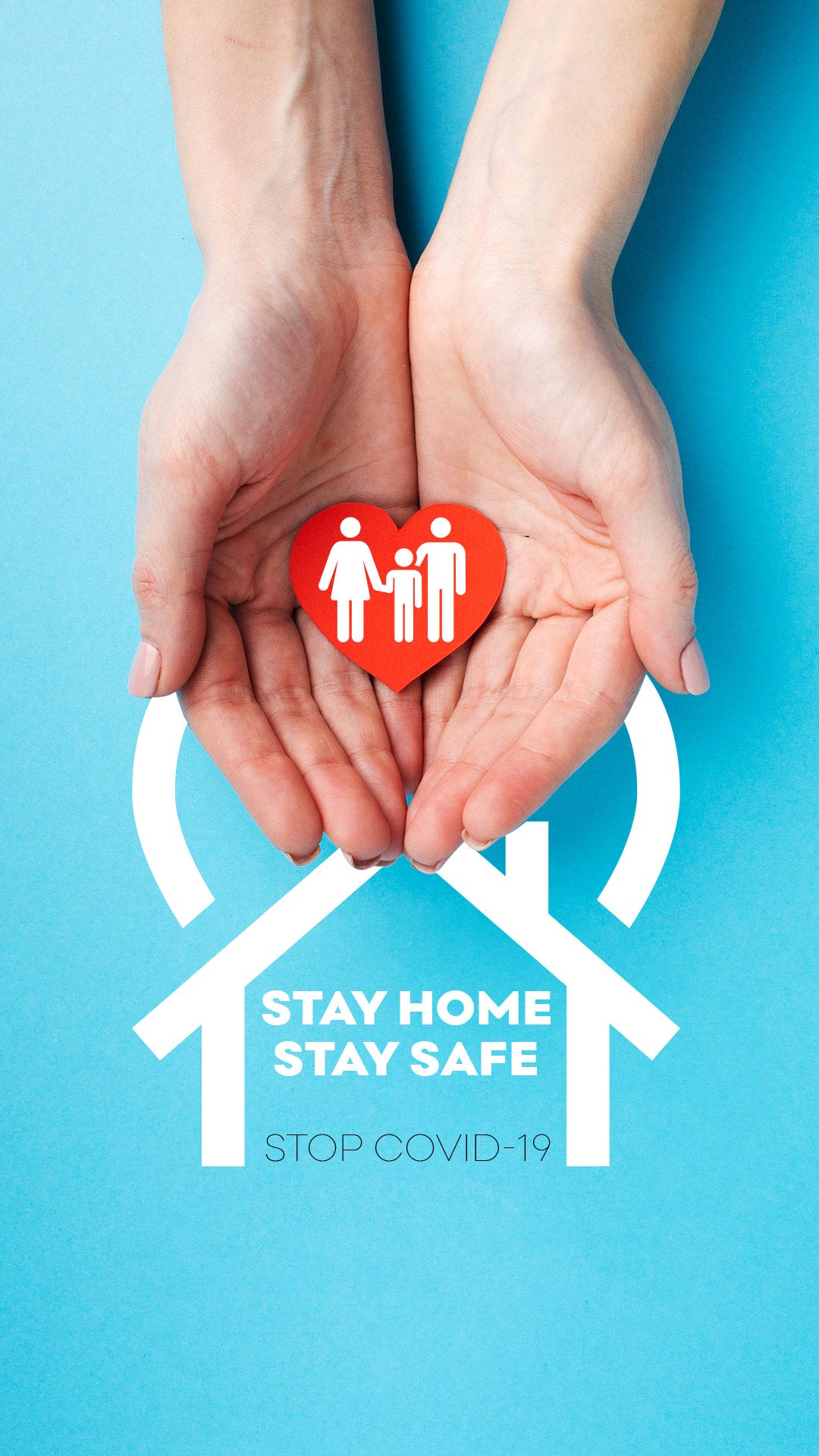 mSticker Wallpaper: stay_home_wallpaper_02