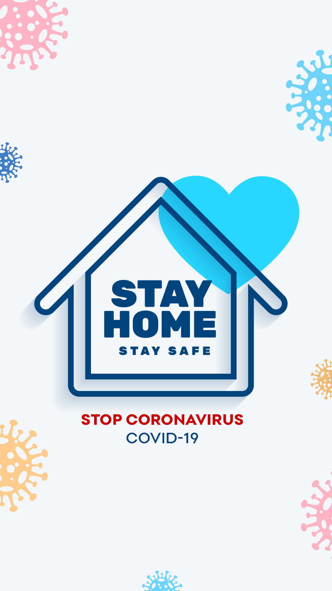 mSticker Wallpaper: stay_home_wallpaper_12